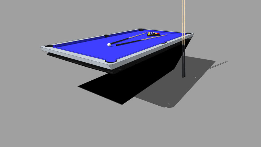 MODERN POOL TABLE | 3D Warehouse