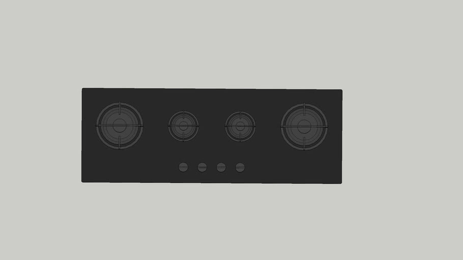 BARAZZA 110 CM MOOD BUILT-IN HOB | 3D Warehouse