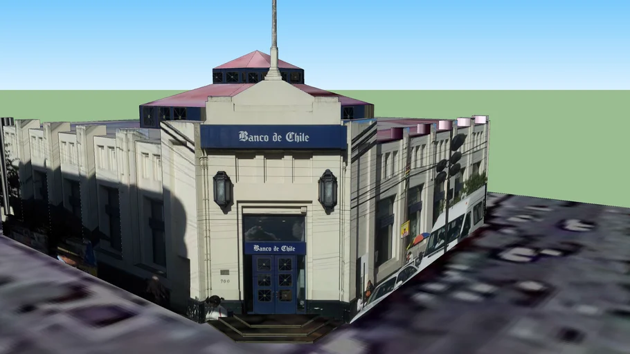 Edificio Banco Osorno y La Unión | 3D Warehouse