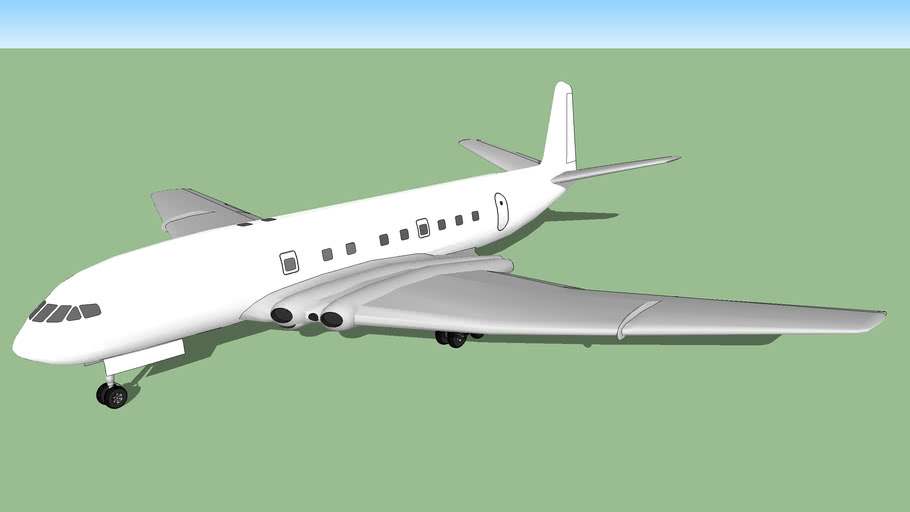 Template - de Havilland Comet 1/1A | 3D Warehouse