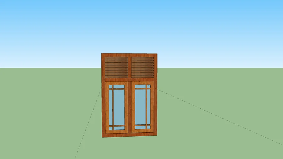 Window 4 x 6 | 3D Warehouse