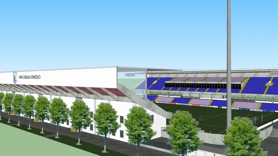 HNK Cibalia Vinkovci - New Stadium / Novi Stadion | 3D Warehouse