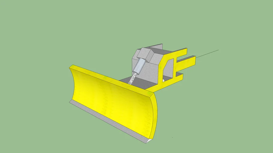 Bulldozer Blade | 3D Warehouse