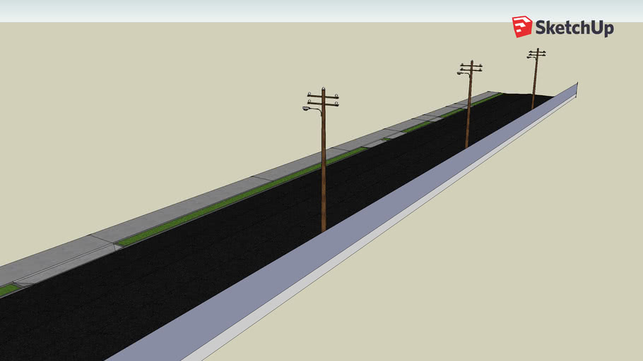 Modular road | 3D Warehouse