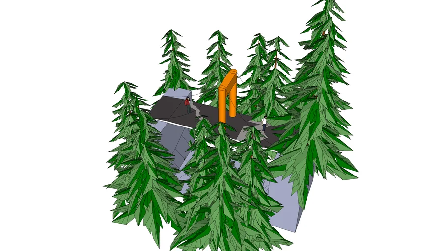 Suspension Bridge | 3D Warehouse