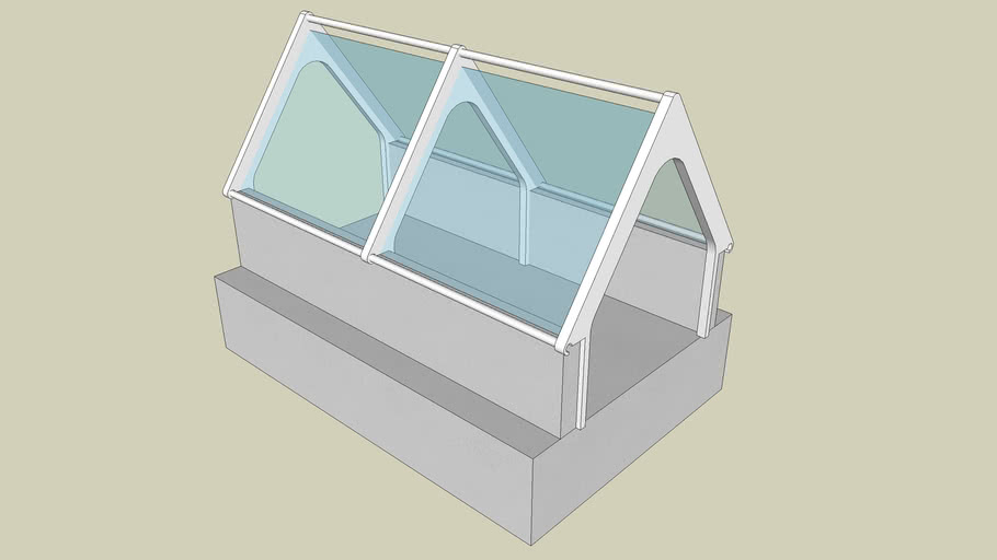 Geodesic Modular Moon Base - 5m Corridor Extension Module | 3D Warehouse