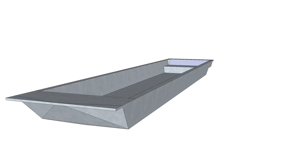 Houseboat hull | 3D Warehouse