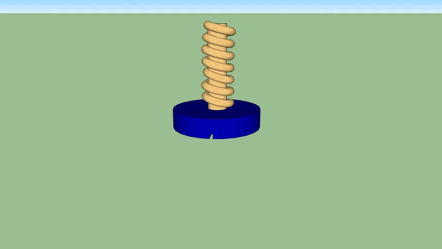 toy screw | 3D Warehouse