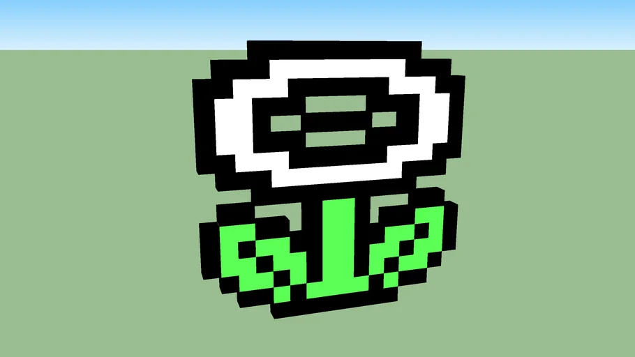 SMB3: Fire Flower (1988) | 3D Warehouse