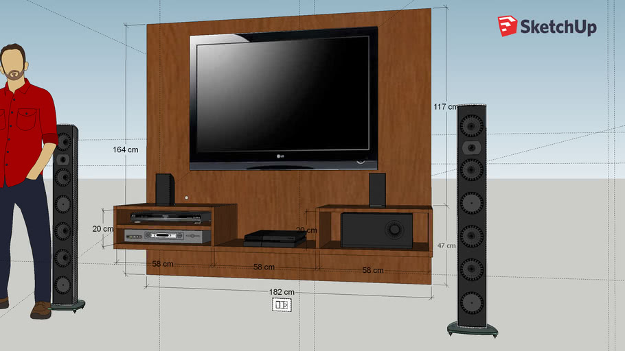 TV Panel | 3D Warehouse