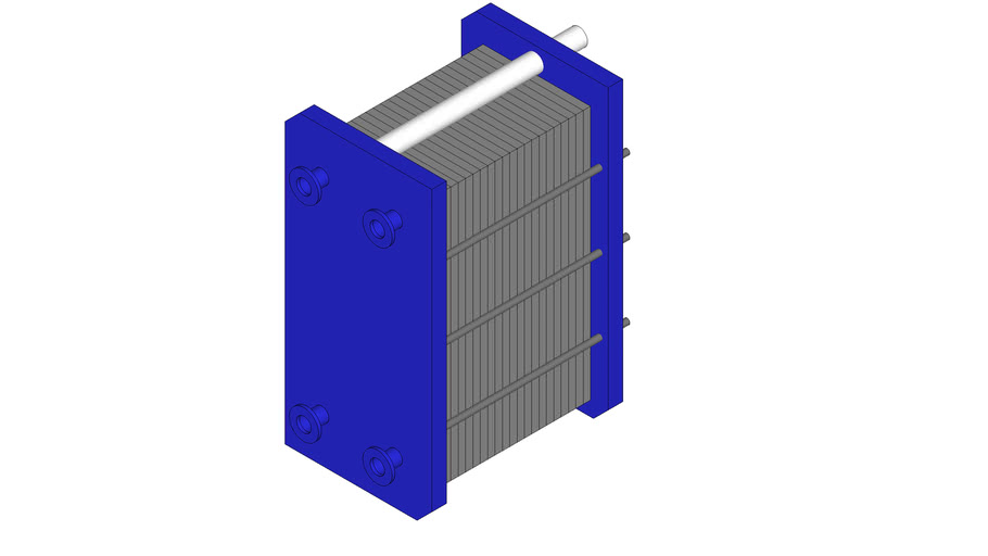 Plate Heat Exchanger | 3D Warehouse