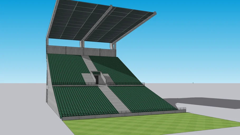 Tribuna para estadio | 3D Warehouse