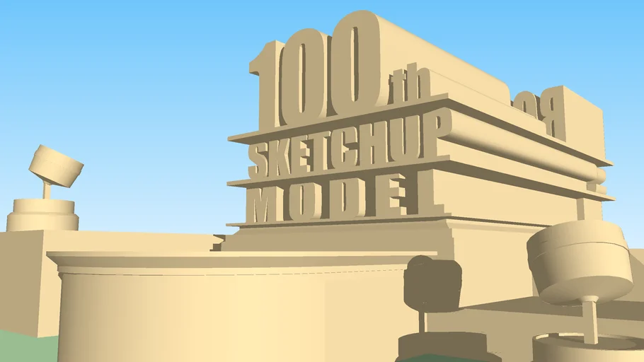 My 100th model! | 3D Warehouse