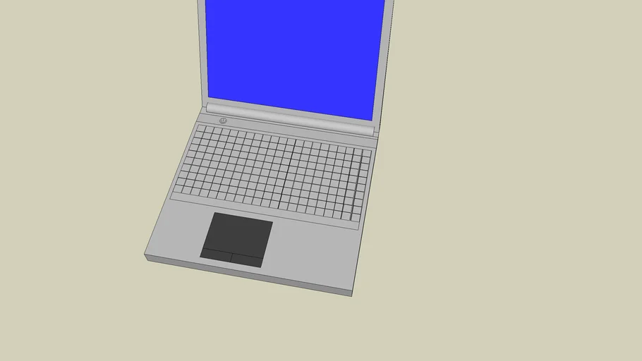 A Laptop | 3D Warehouse