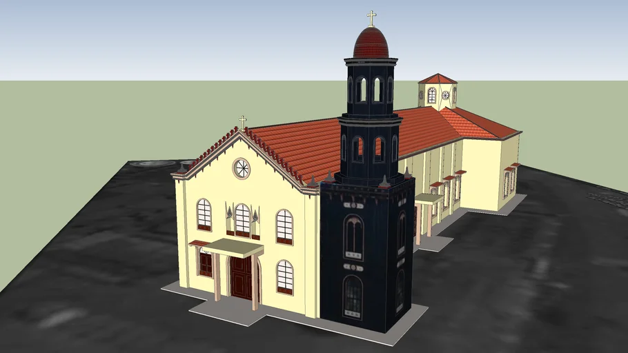 Our Lady Of The Assumption Church, Guinobatan, Albay | 3D Warehouse