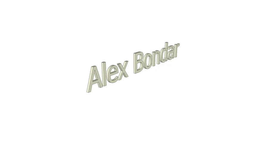 Alex Bondar | 3D Warehouse