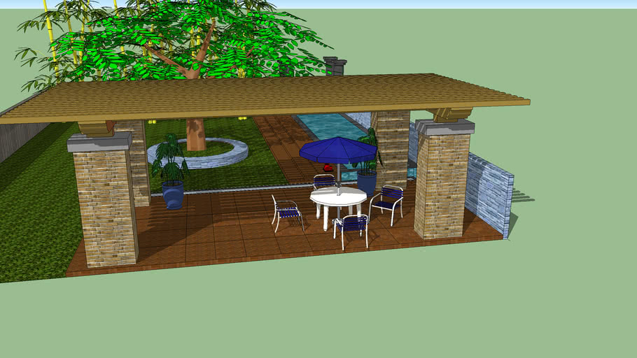 patio tropical | 3D Warehouse
