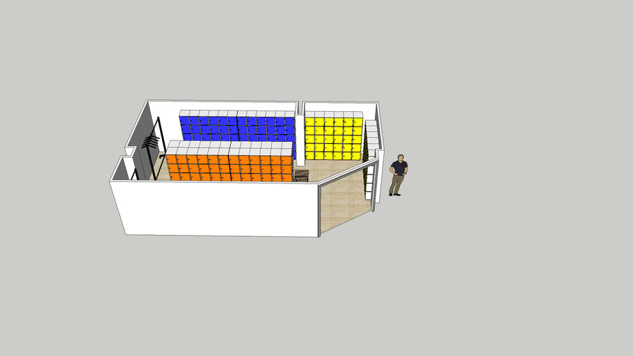 New locker room | 3D Warehouse