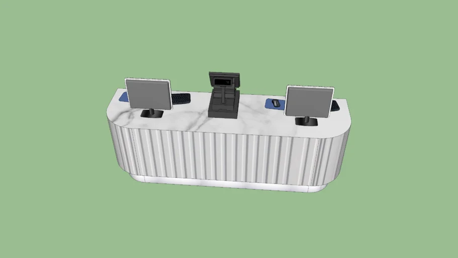 cashier desk | 3D Warehouse