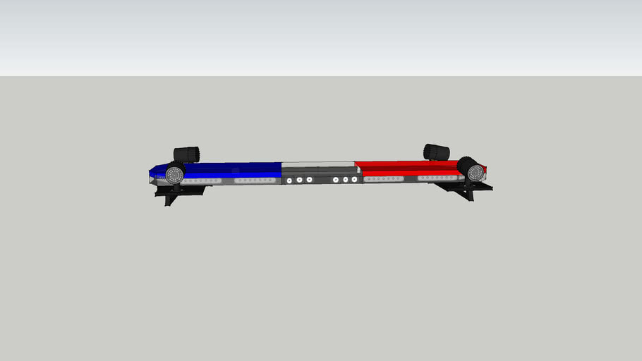 torreta de leds Code3 LED-X 2100 | 3D Warehouse