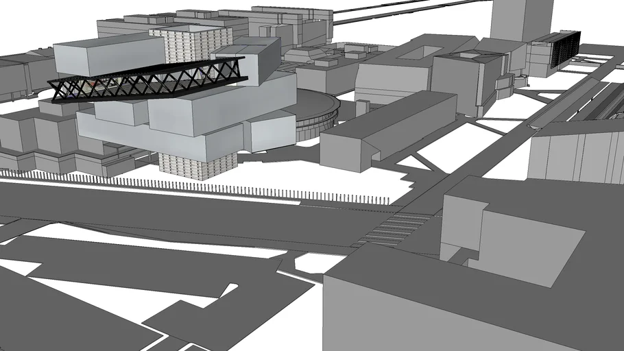 Blocks, UNSW Square House Roundhouse Architecture Faculty | 3D Warehouse