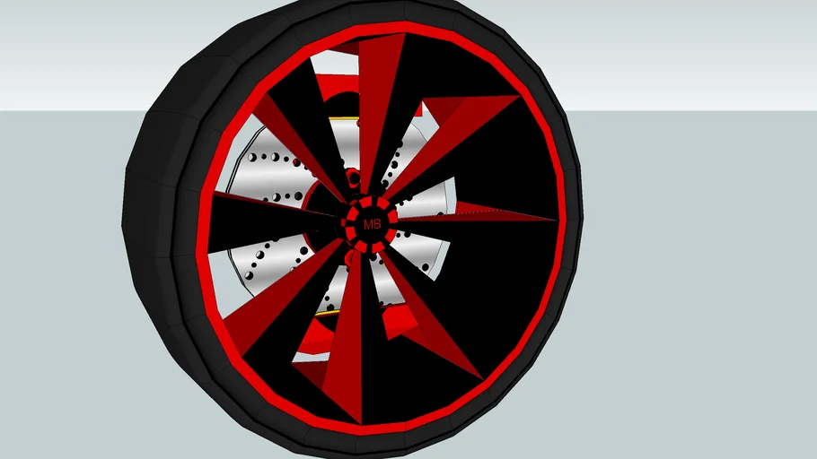 Wheel + Breaking system | 3D Warehouse