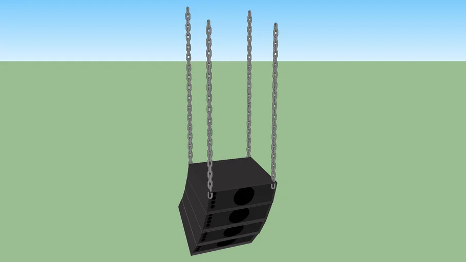 Line Array Speaker | 3D Warehouse