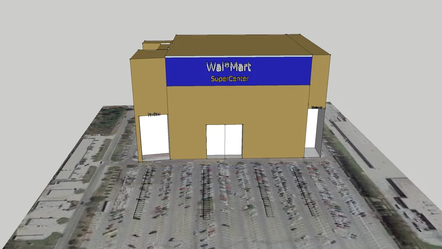 Walmart Supercenter | 3D Warehouse