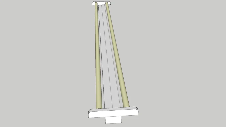 1960's Fluorescent Torrent Light Fixture | 3D Warehouse