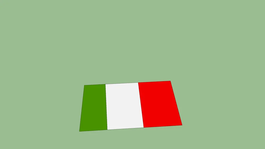Italian Flag | 3D Warehouse