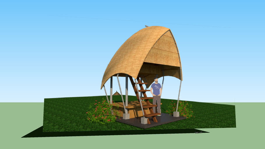 House Bahay Modern Kubo cottage cgg2021phil. | 3D Warehouse