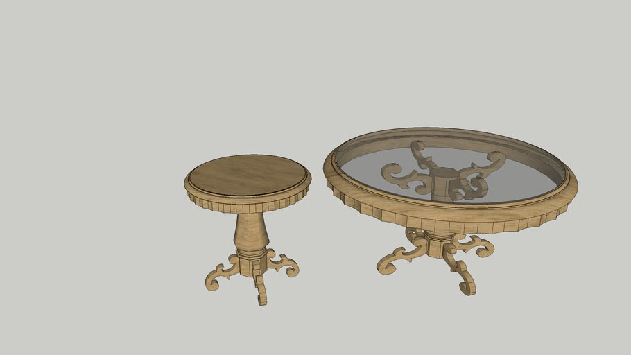 Salon classic Table | 3D Warehouse