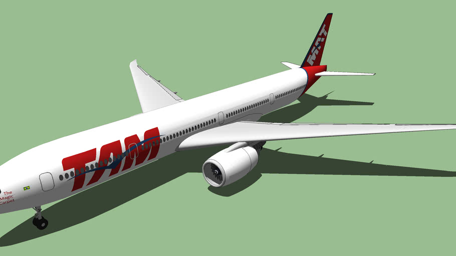 TAM (2013) - Boeing 777-300ER | 3D Warehouse