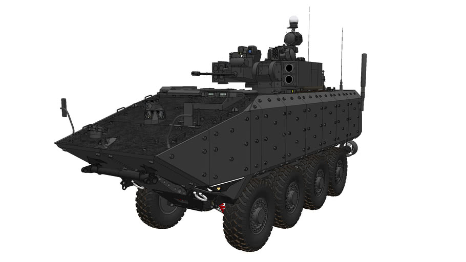 ST Kinetics Terrex 3 IFV (Modified) | 3D Warehouse