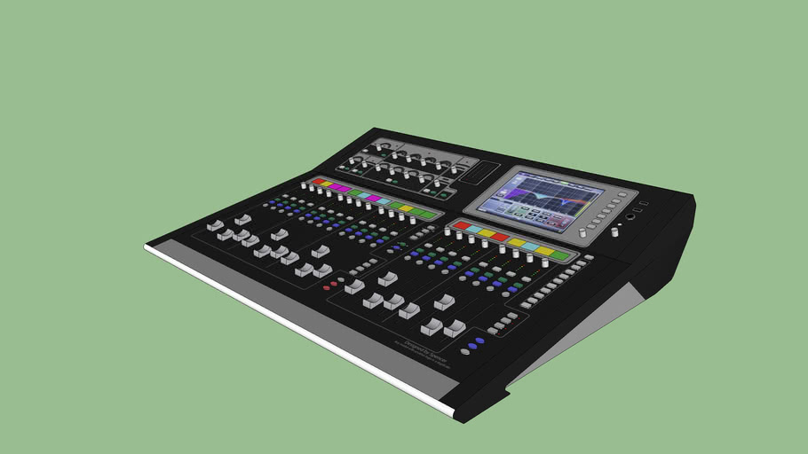 Allen & Heath GLD 80 Chrome Edition | 3D Warehouse