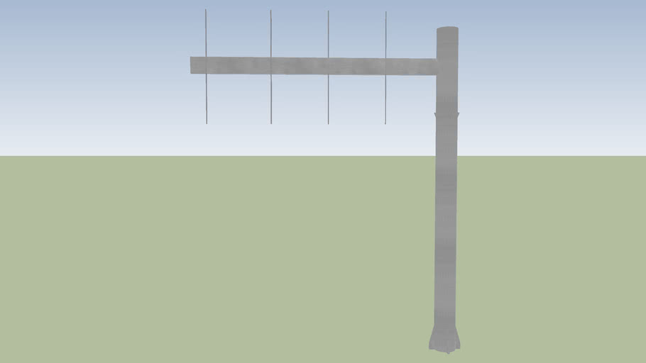 Sign Gantry | 3D Warehouse