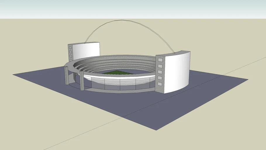 Basic stadium | 3D Warehouse