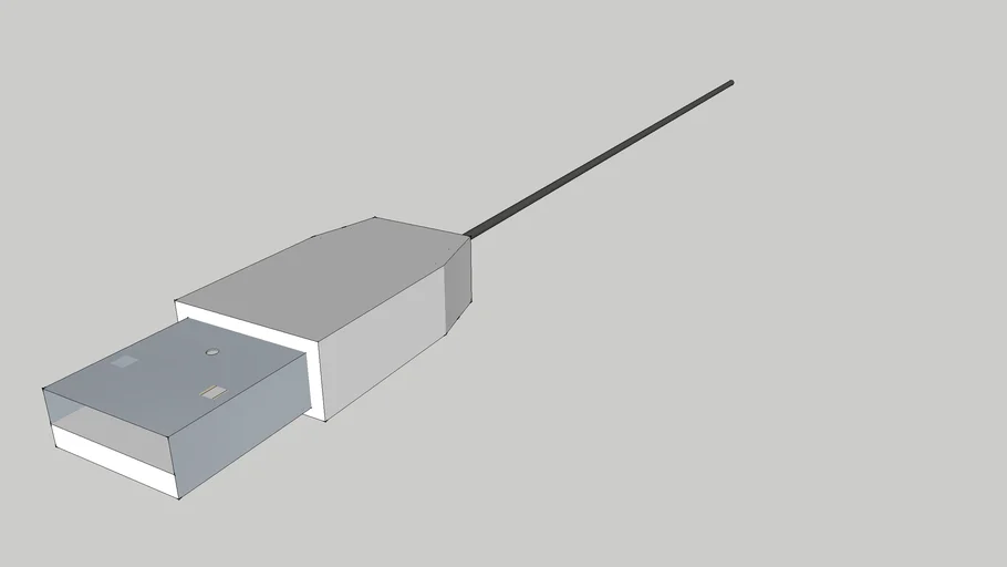 prise usb | 3D Warehouse