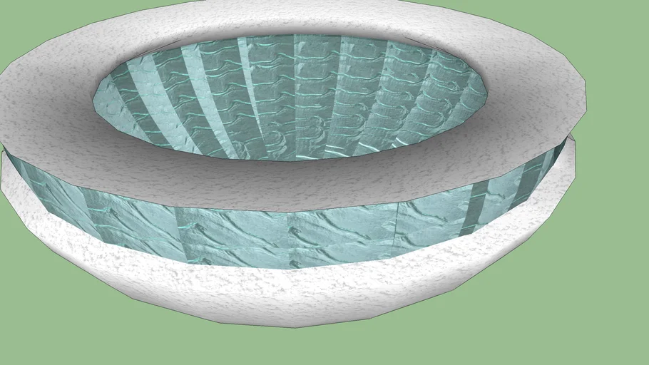 decorative ceramic and glass bowl | 3D Warehouse