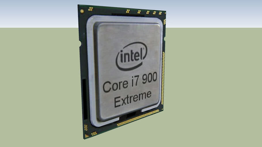 Procesador intel i7 | 3D Warehouse