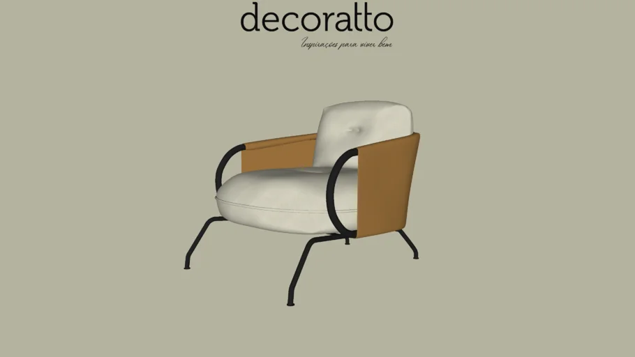 POLTRONA MALMO DECORATTO - DM | 3D Warehouse