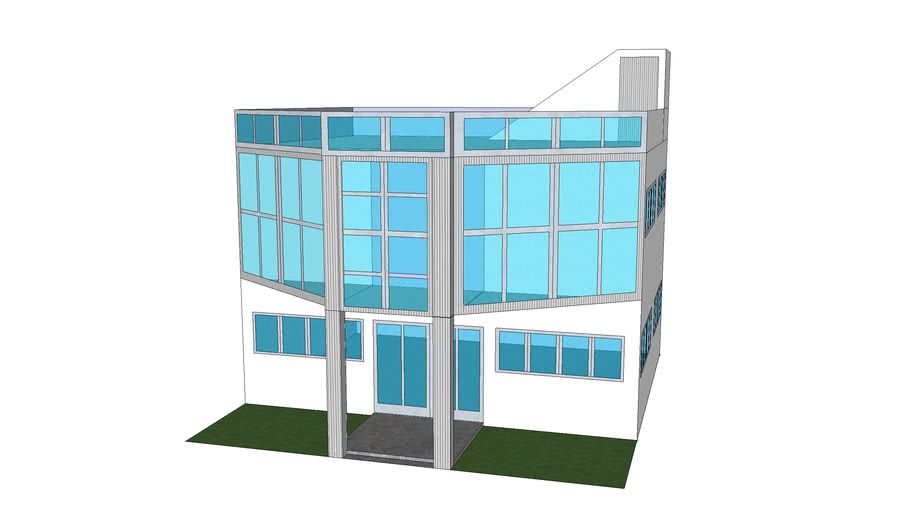 Glass house | 3D Warehouse