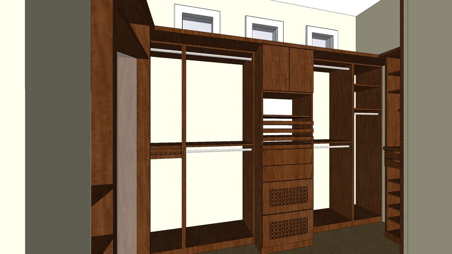 Custom closet | 3D Warehouse