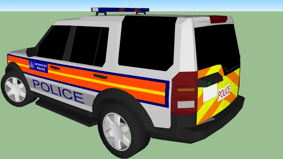 Metropolitan Police Land rover | 3D Warehouse
