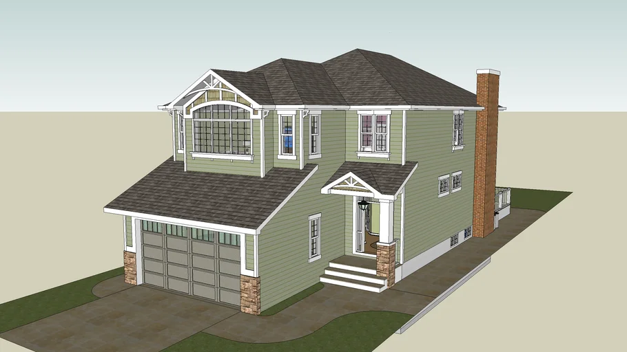 REDESINED NEWBROOK V By CEDARGLEN HOMES | 3D Warehouse