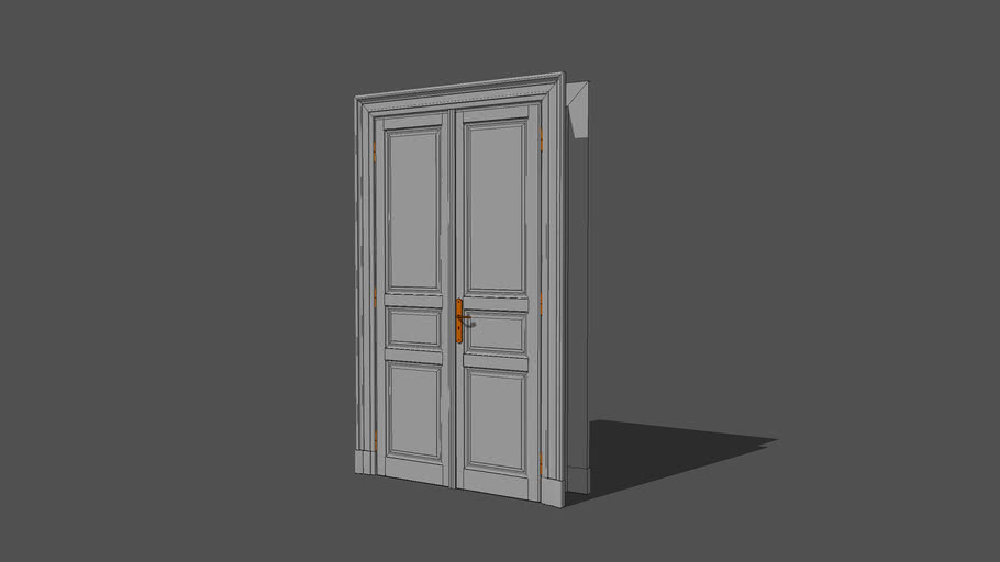 Classic Door 2400x1300 | 3D Warehouse