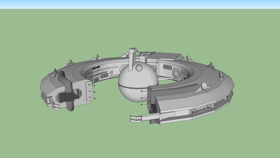 Lucrehulk Class Droid Carrier Ship | 3D Warehouse