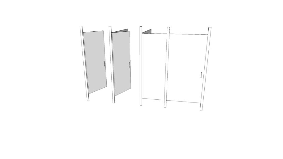 Bathroom stalls | 3D Warehouse