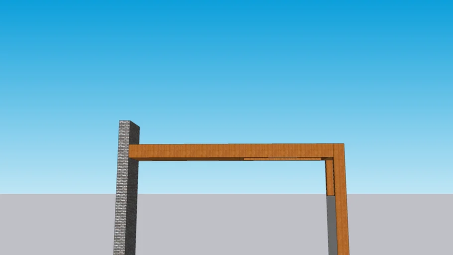 entrance gate | 3D Warehouse