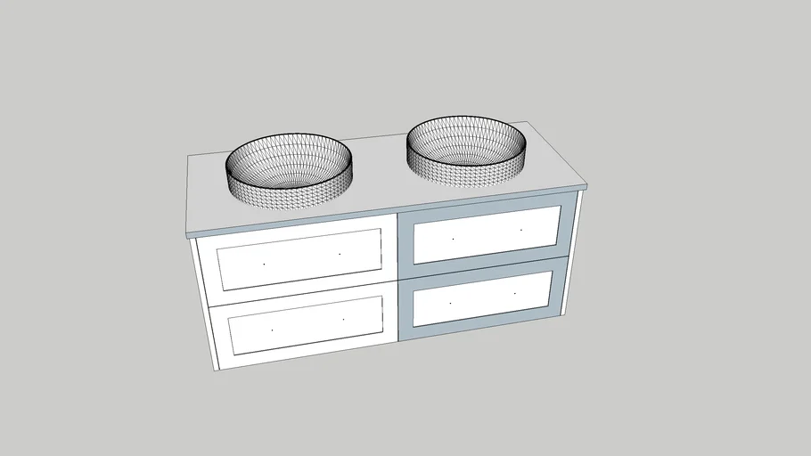 1200 lux vanity | 3D Warehouse
